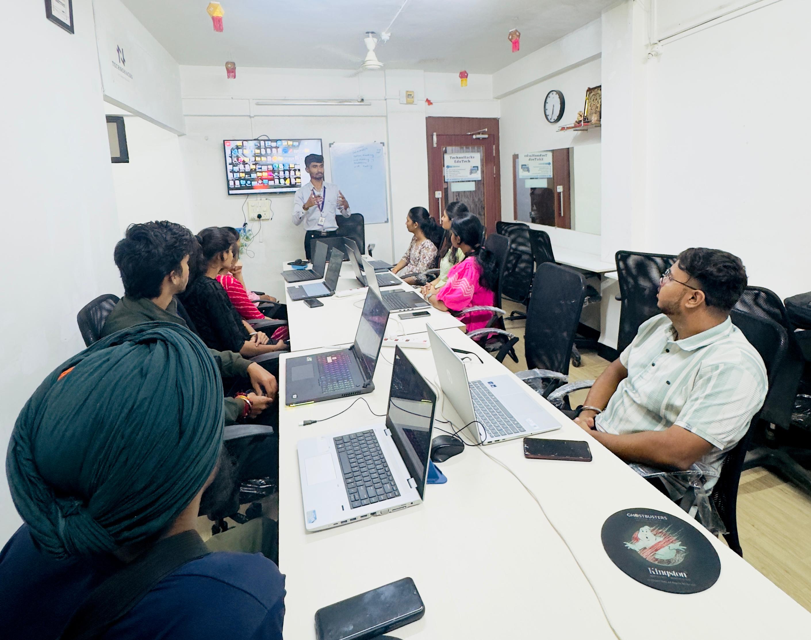 Technohacks Internship Landing Page